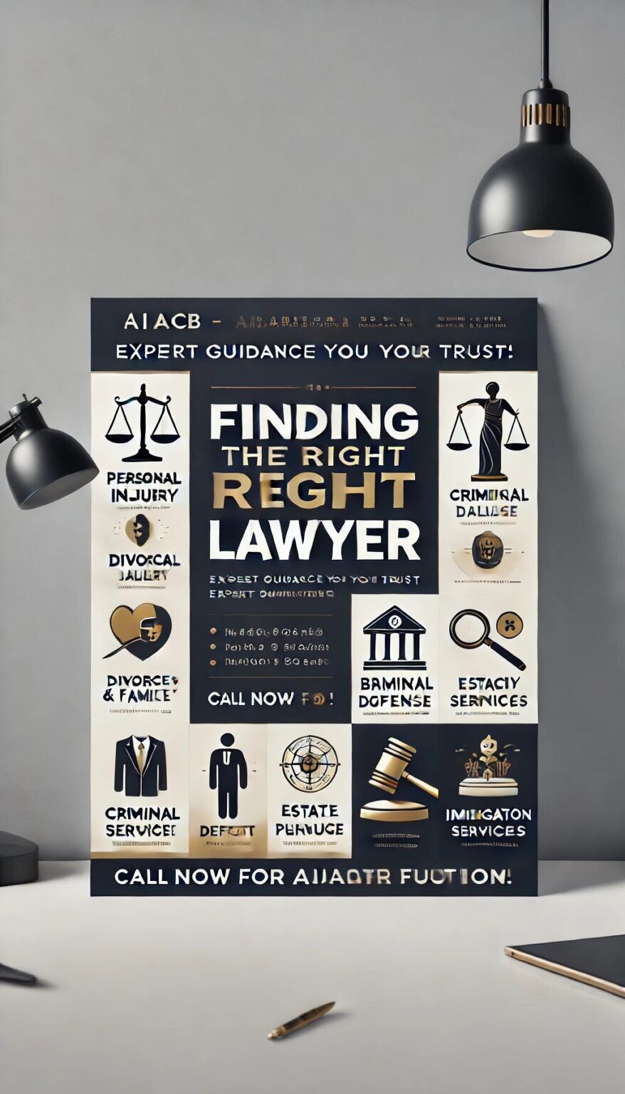finding the right Lawyers for Injury, Divorce & Family Law
